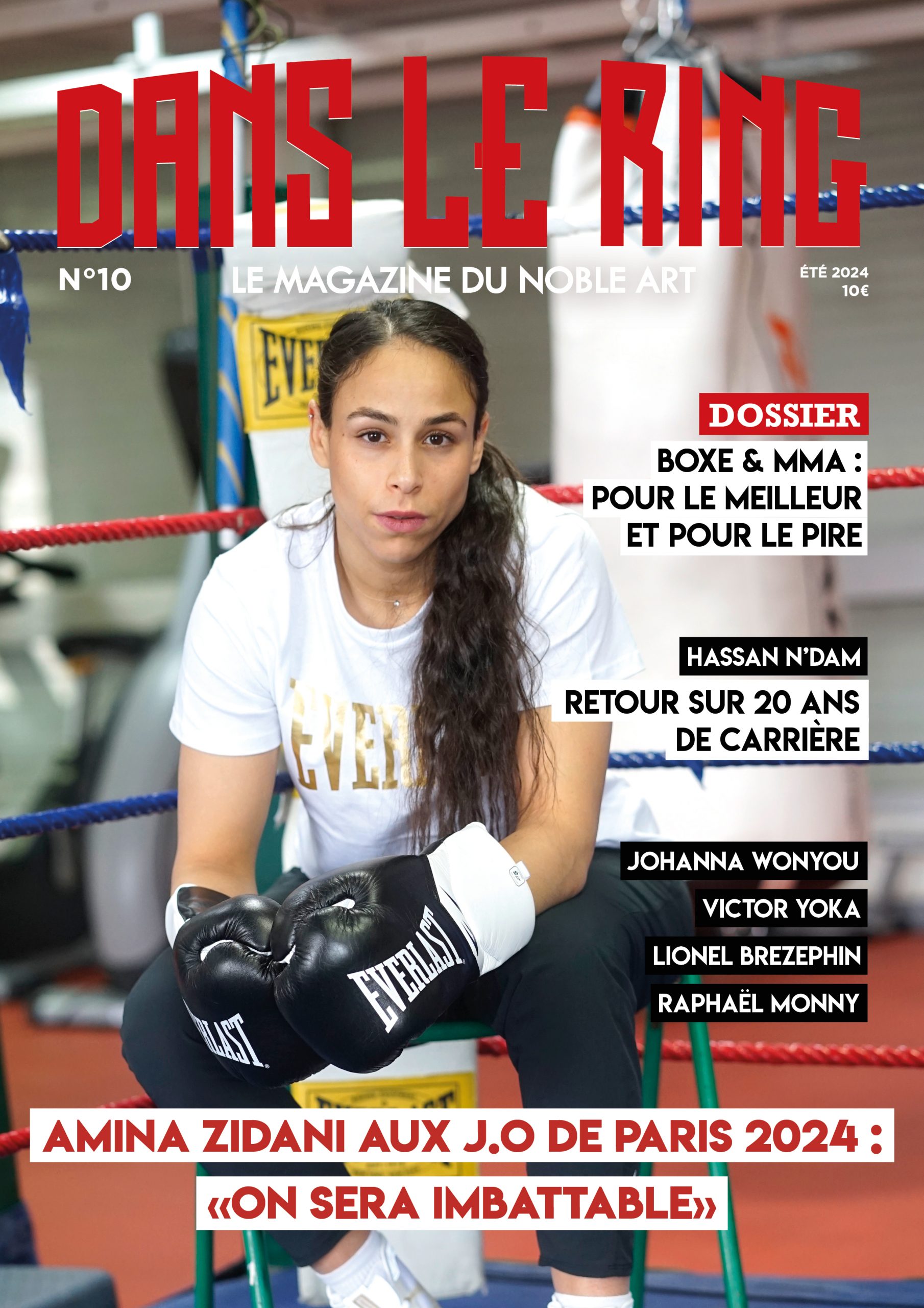 Dans le Ring Mag #10 - Amina Zidani - Dans le Ring
